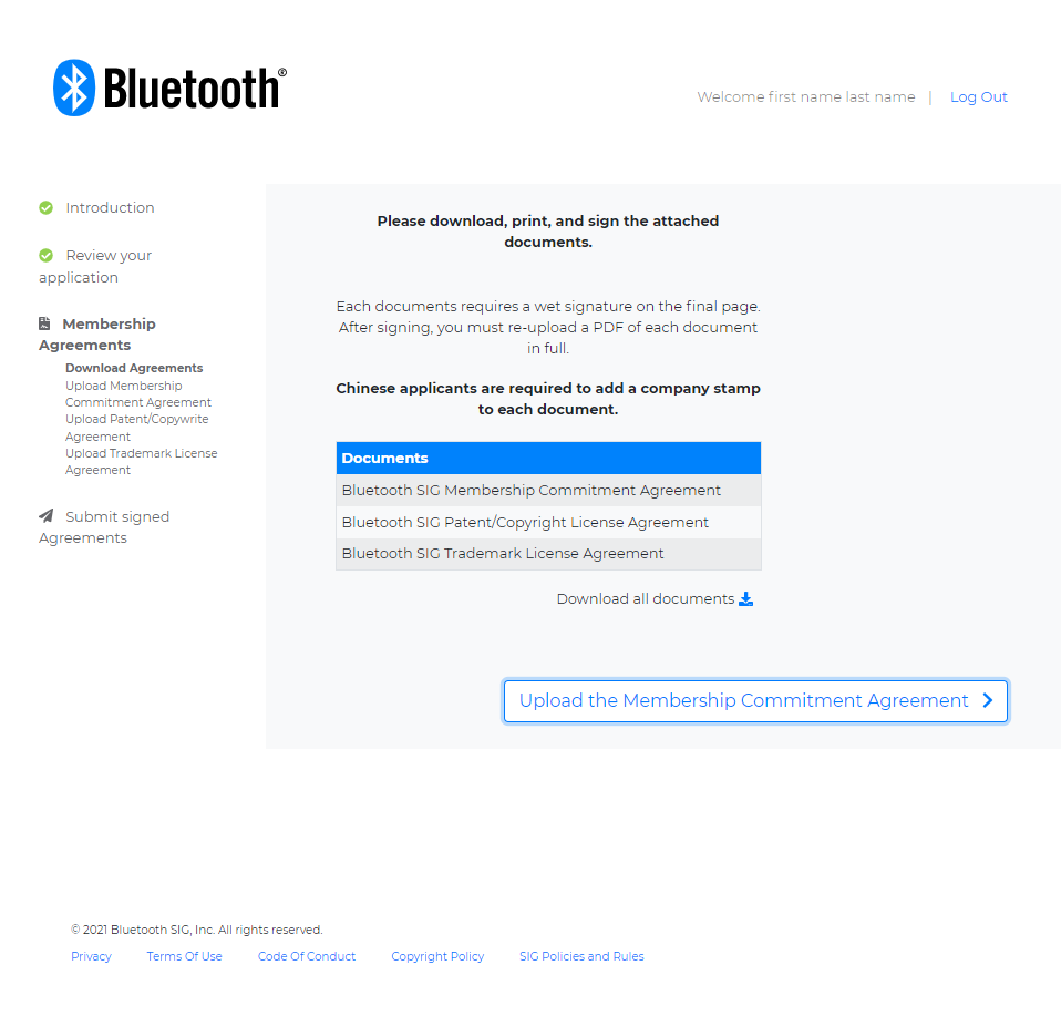 Applying for Membership With the Bluetooth SIG – Bluetooth SIG help ...